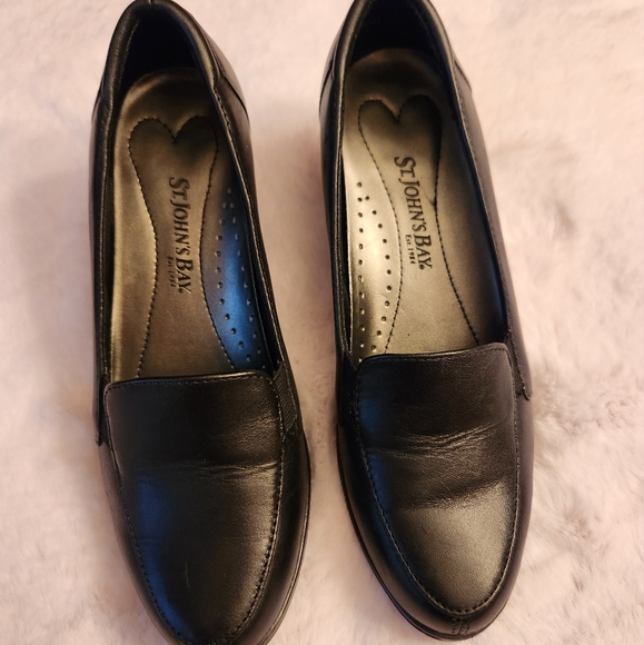 St. John's Bay | Shoes | St Johns Bay Black Dress Shoes Size 6 | Poshmark